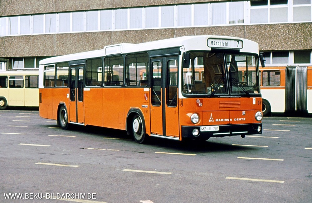 Der Magirus-Deutz Standard-Linienbus
