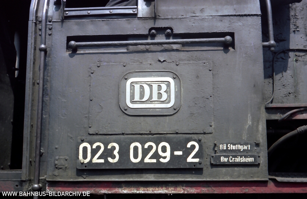 Drehscheibe Online Foren :: 04 - Historisches Forum :: DB 023 029-2 im ...